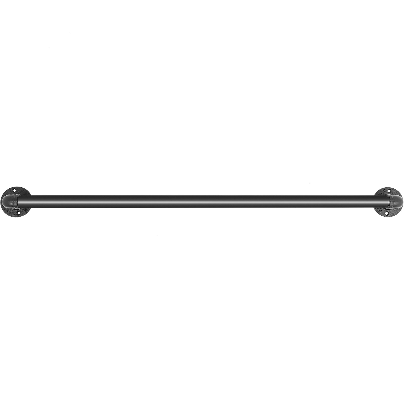 VEVOR Pipe Stair Handrail, 2FT Staircase Handrail, 440LBS Load Capacity ...