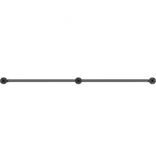 VEVOR Pipe Stair Handrail, 6FT Staircase Handrail, 440LBS Load Capacity ...