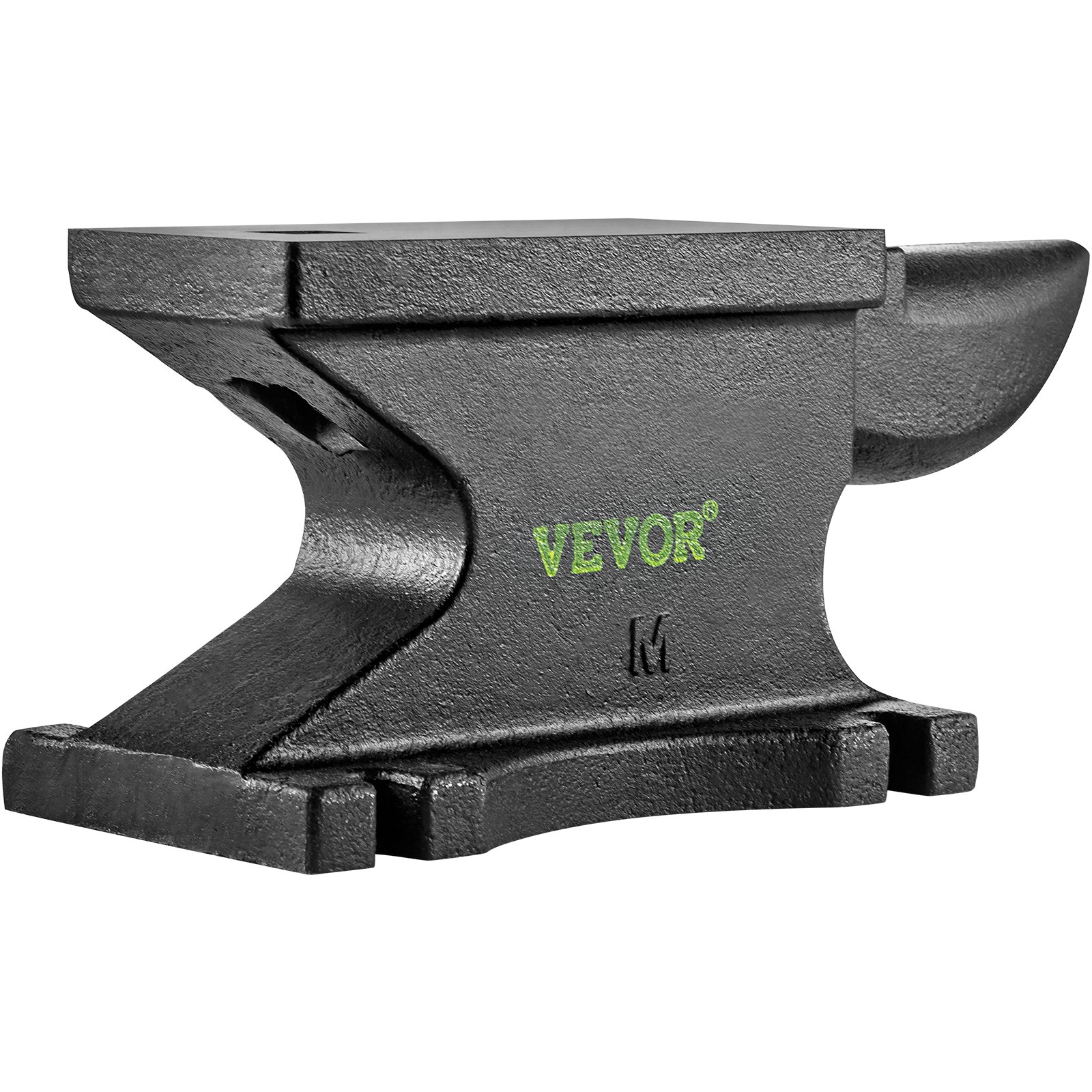 VEVOR Cast Iron Anvil, 55 Lbs(25kg) Single Horn Anvil with 8.6 x 4.1 ...