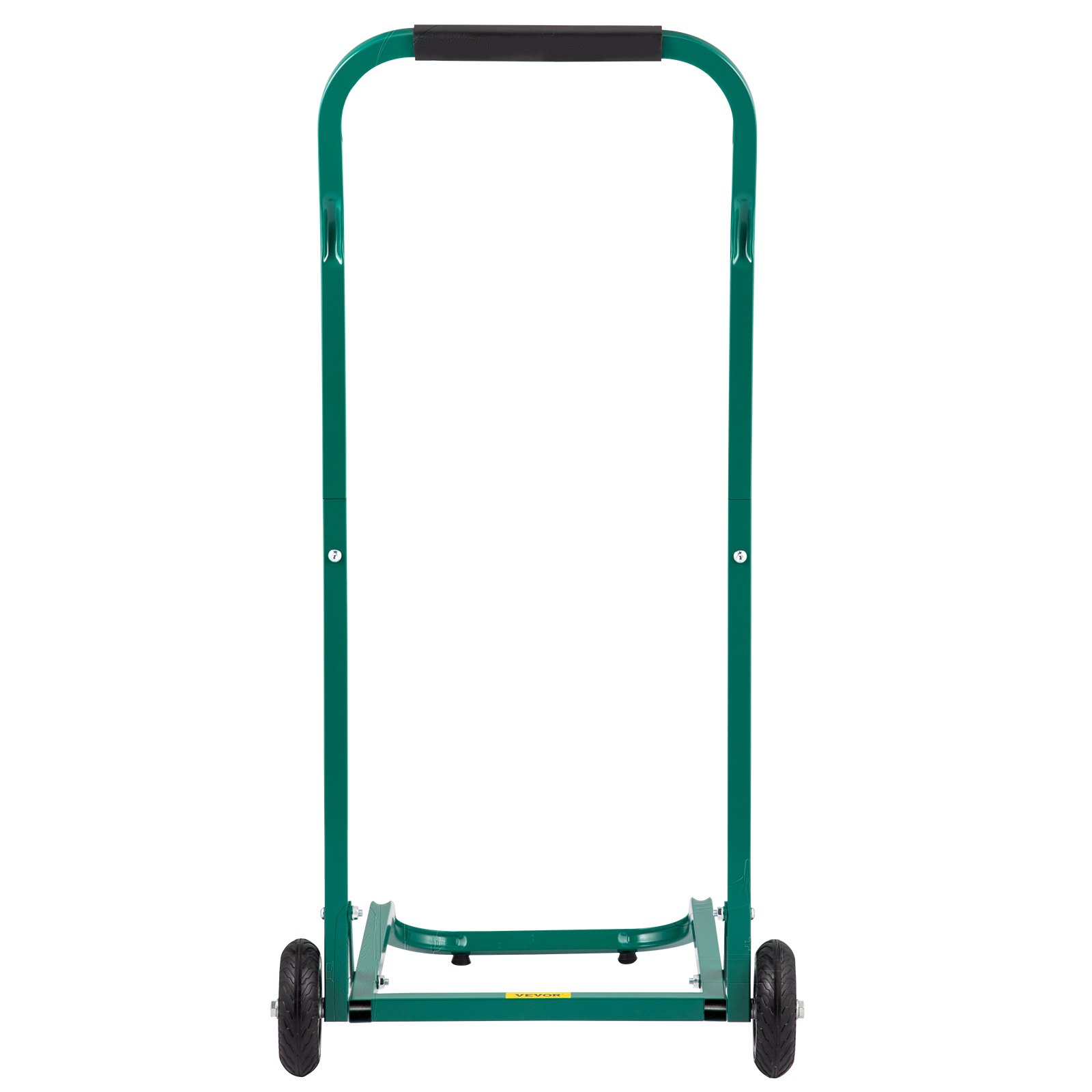 VEVOR Heavy-Duty Steel Recycling Cart, 22.8 x 15.7 in Moving Bin Cart w ...