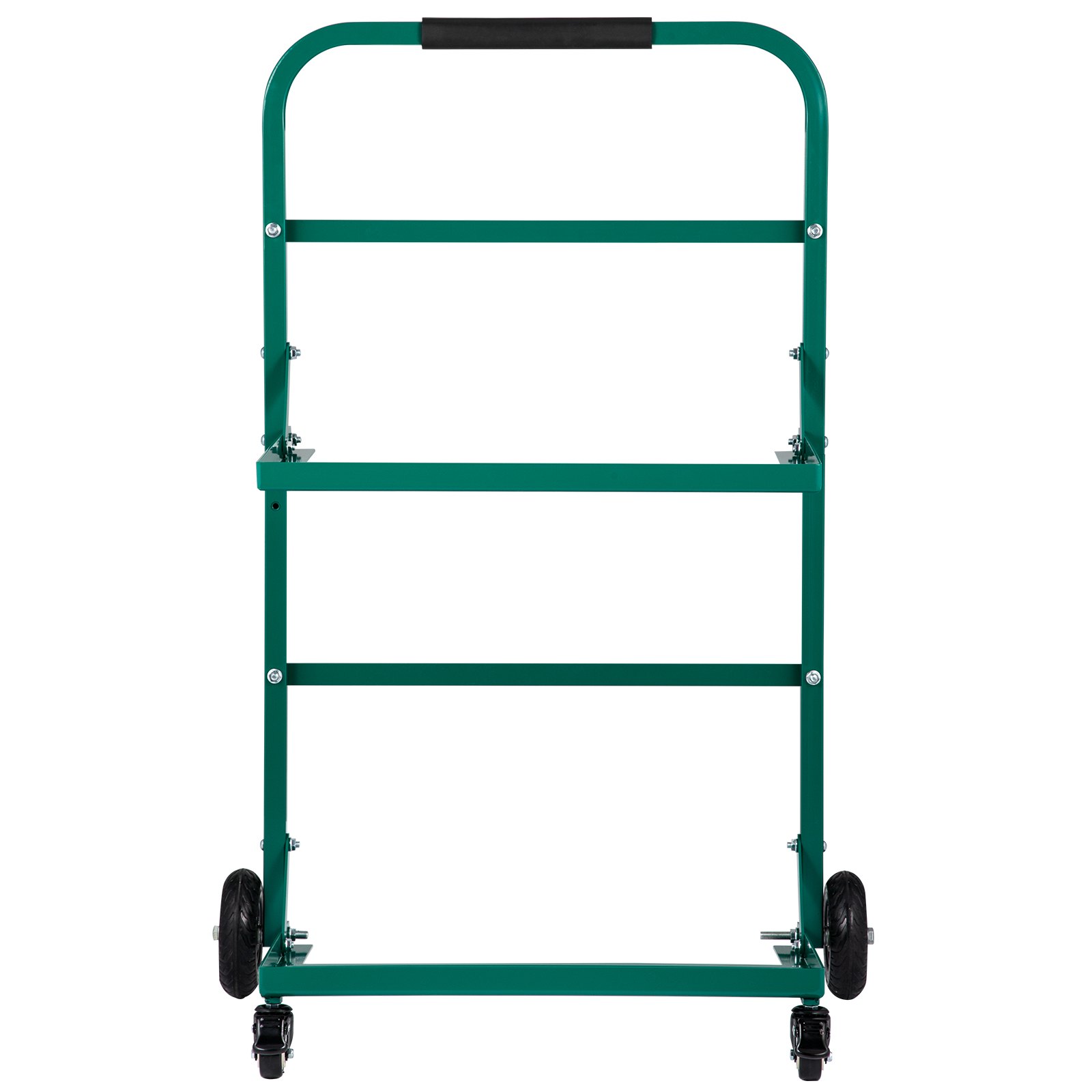 VEVOR Recycling Cart Steel Recycle Cart 22x15 In for Recycle Bins 4 ...
