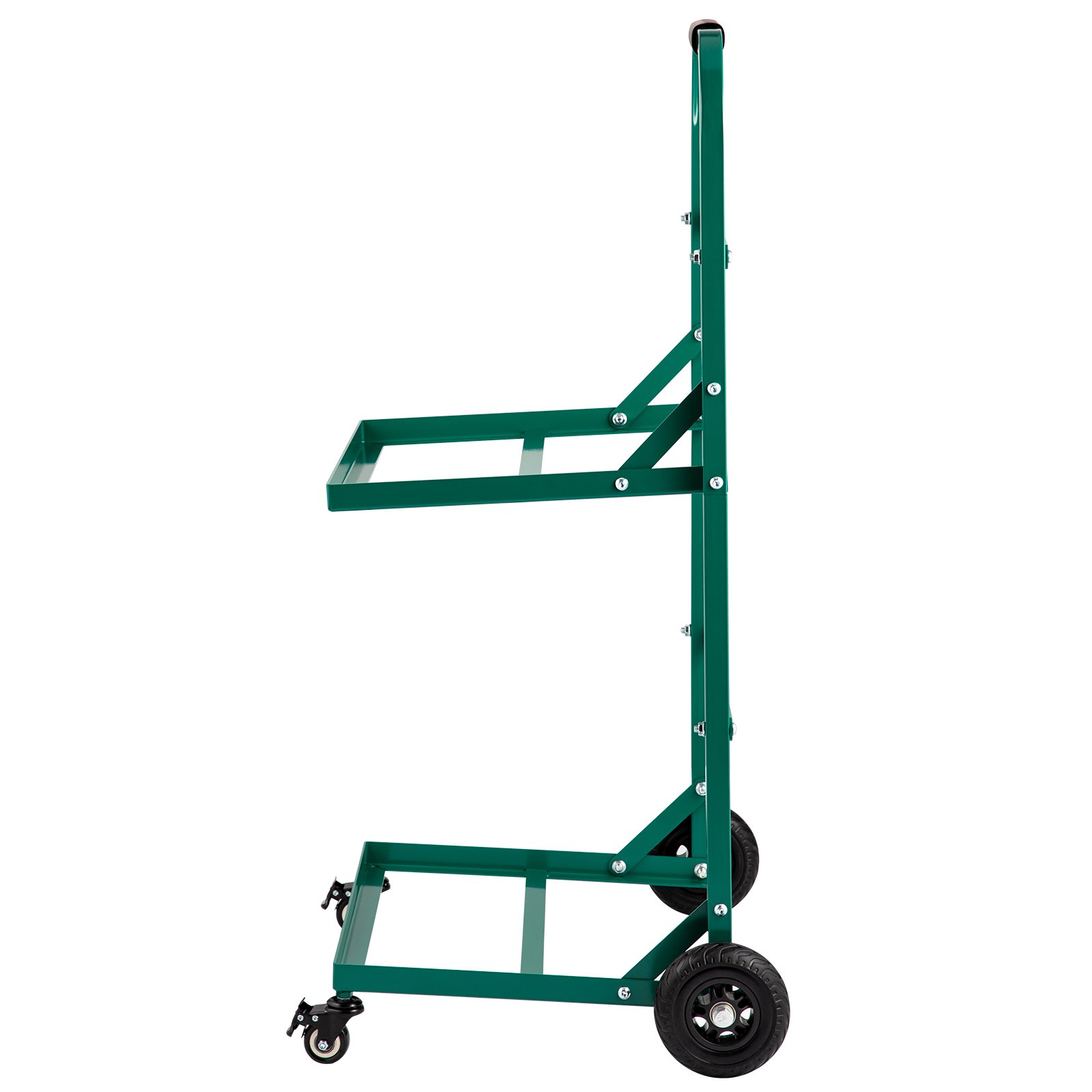 VEVOR Recycling Cart Steel Recycle Cart 22x15 In for Recycle Bins 4 ...