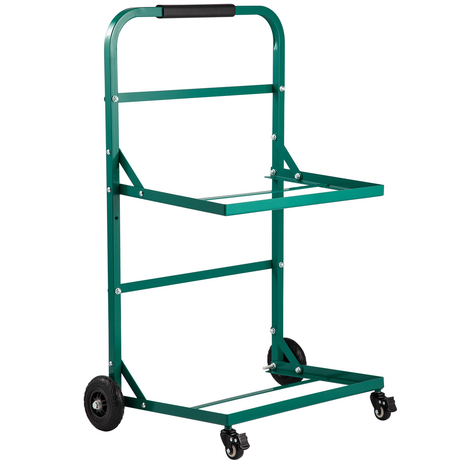 VEVOR Recycling Cart Steel Recycle Cart 22x15 In for Recycle Bins 4 ...
