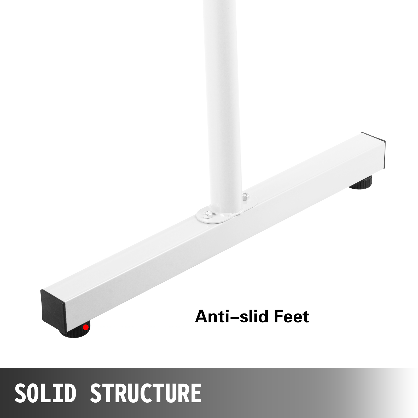 6.5FT Ballet Barre Freestanding Bar Single Leg Stretch Dance Training ...