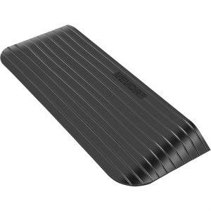 VEVOR Rubber Threshold Ramp, 1.5" Rise Threshold Ramp Doorway, Recycled ...