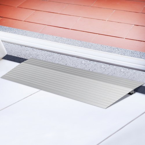 VEVOR Transitions Modular Entry Ramp, 1" Rise Door Threshold Ramp ...
