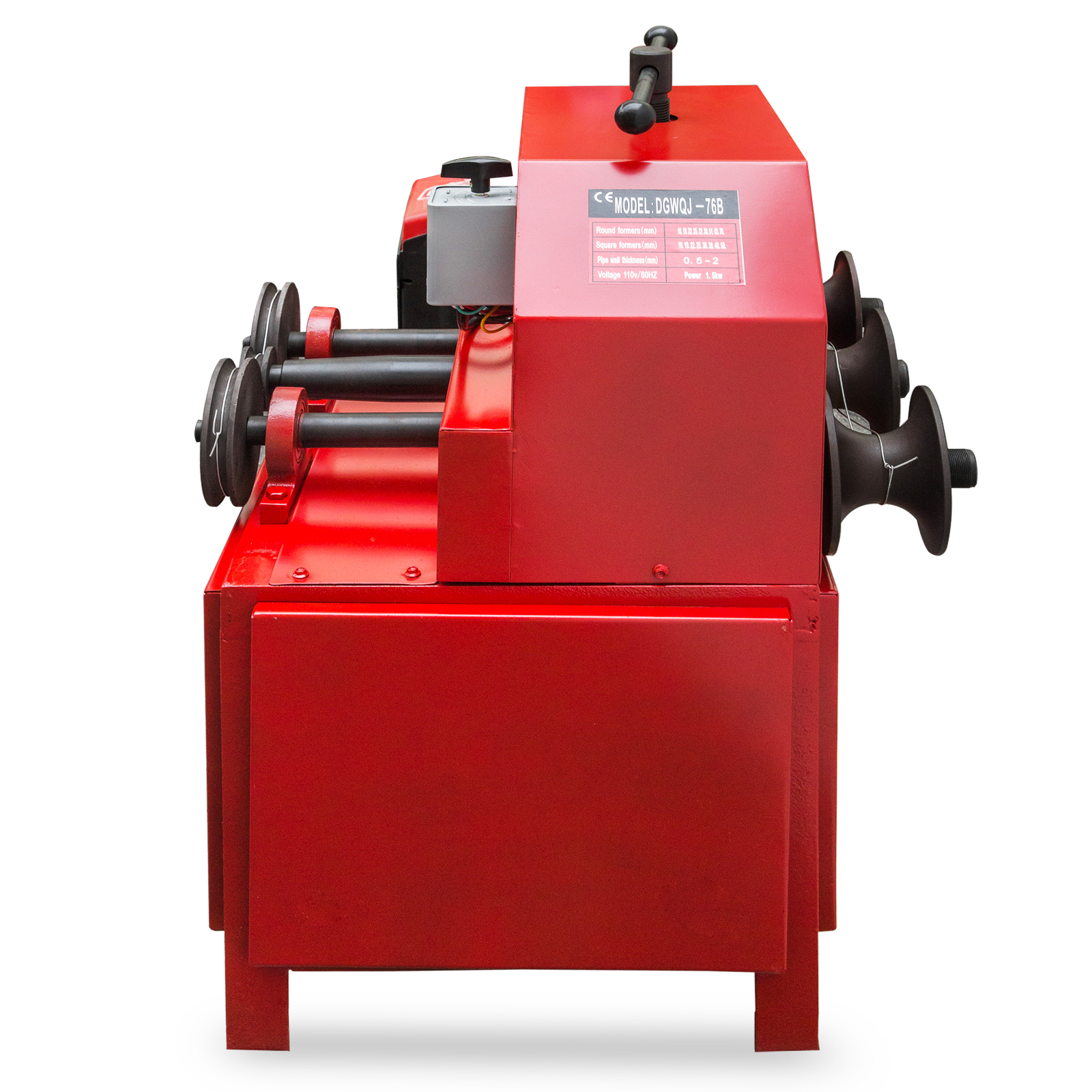 VEVOR Pipe Tube Bender, 9 Round and 8 Square Die Set Electric Pipe Tube ...