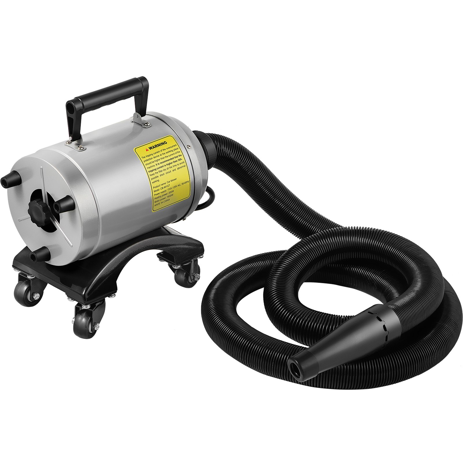 VEVOR Car Air Dryer Blower, 5.0HP Powered Temp High Velocity Car Dryer ...