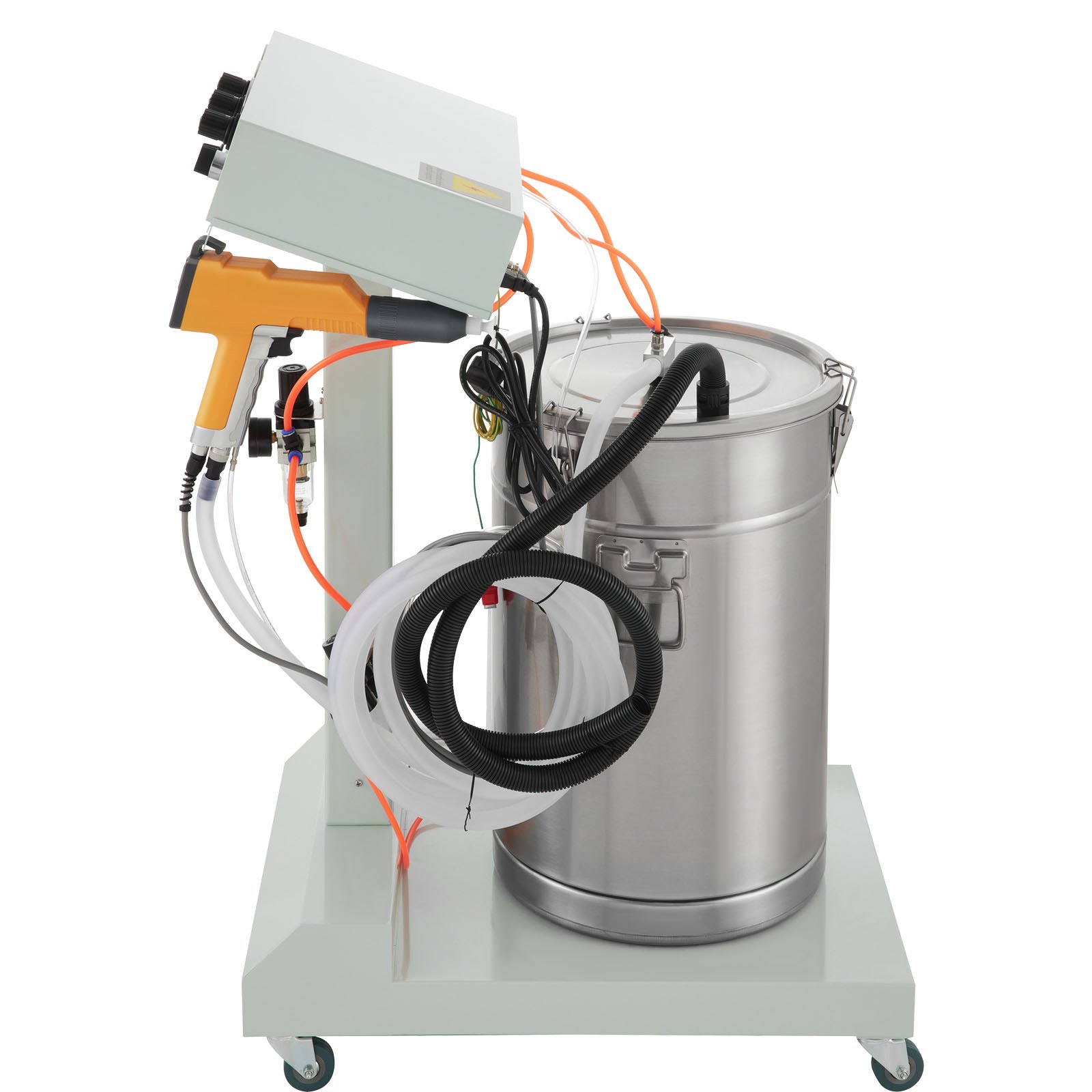 VEVOR 40W 50L Electrostatic Powder Coating Machine with Spraying Gun ...