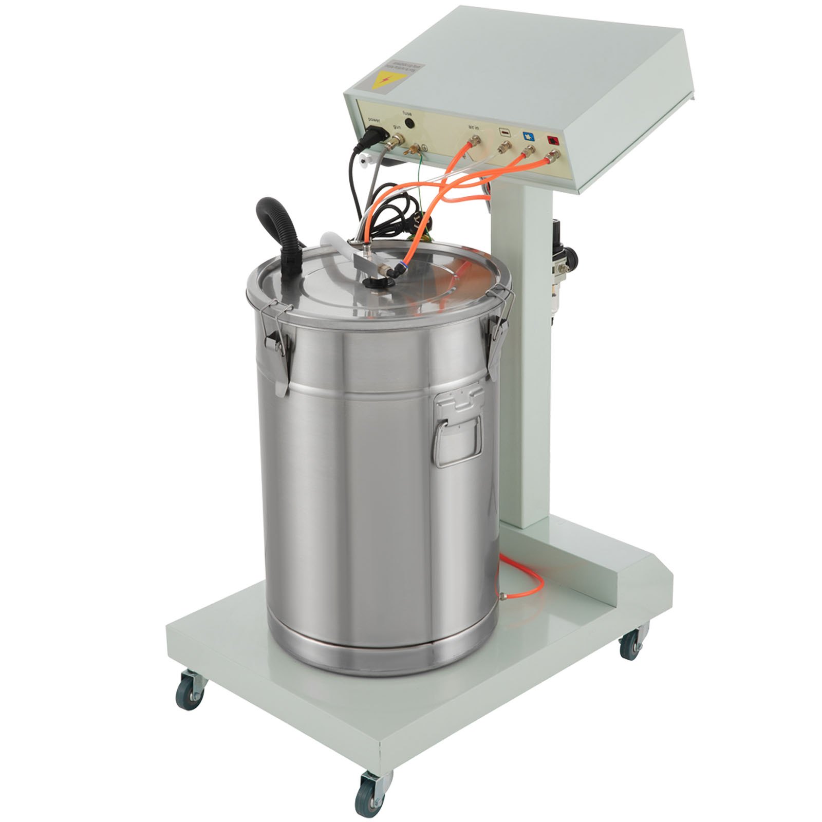VEVOR 40W 50L Electrostatic Powder Coating Machine with Spraying Gun ...