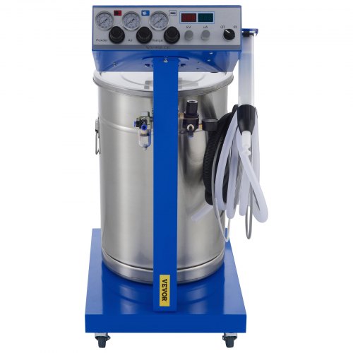 VEVOR 50W 45L Electrostatic Powder Coating Machine with Spraying Gun ...