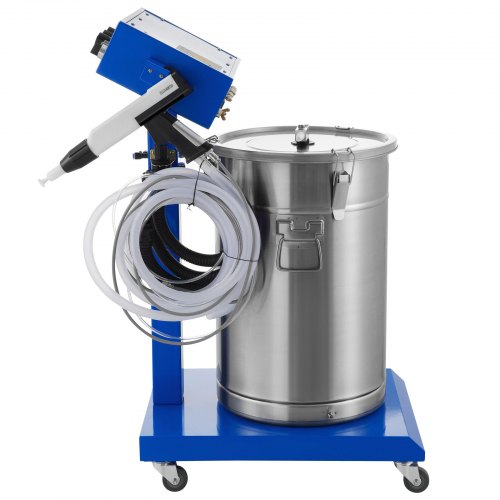VEVOR 50W 45L Electrostatic Powder Coating Machine with Spraying Gun ...