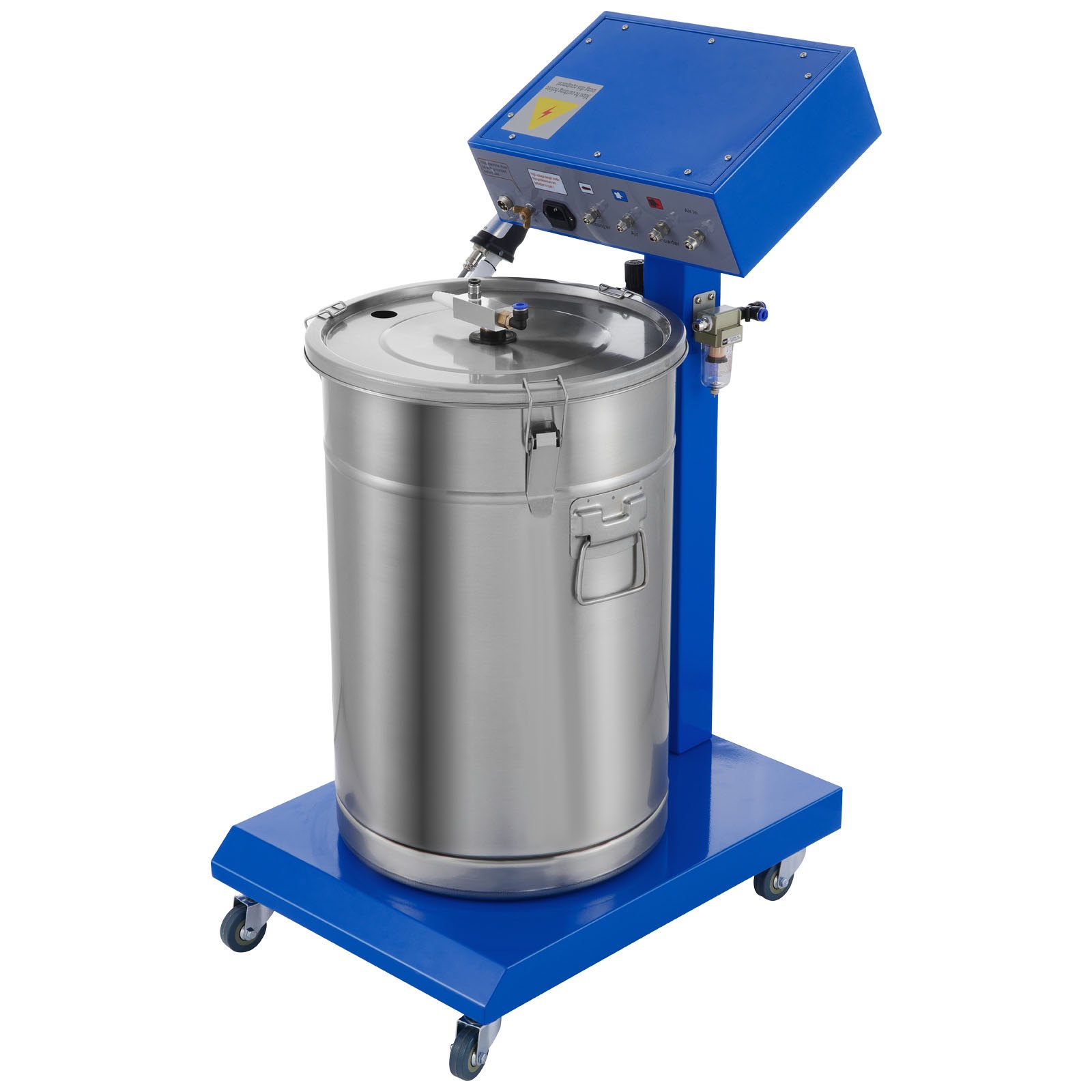 VEVOR 50W 45L Electrostatic Powder Coating Machine with Spraying Gun ...