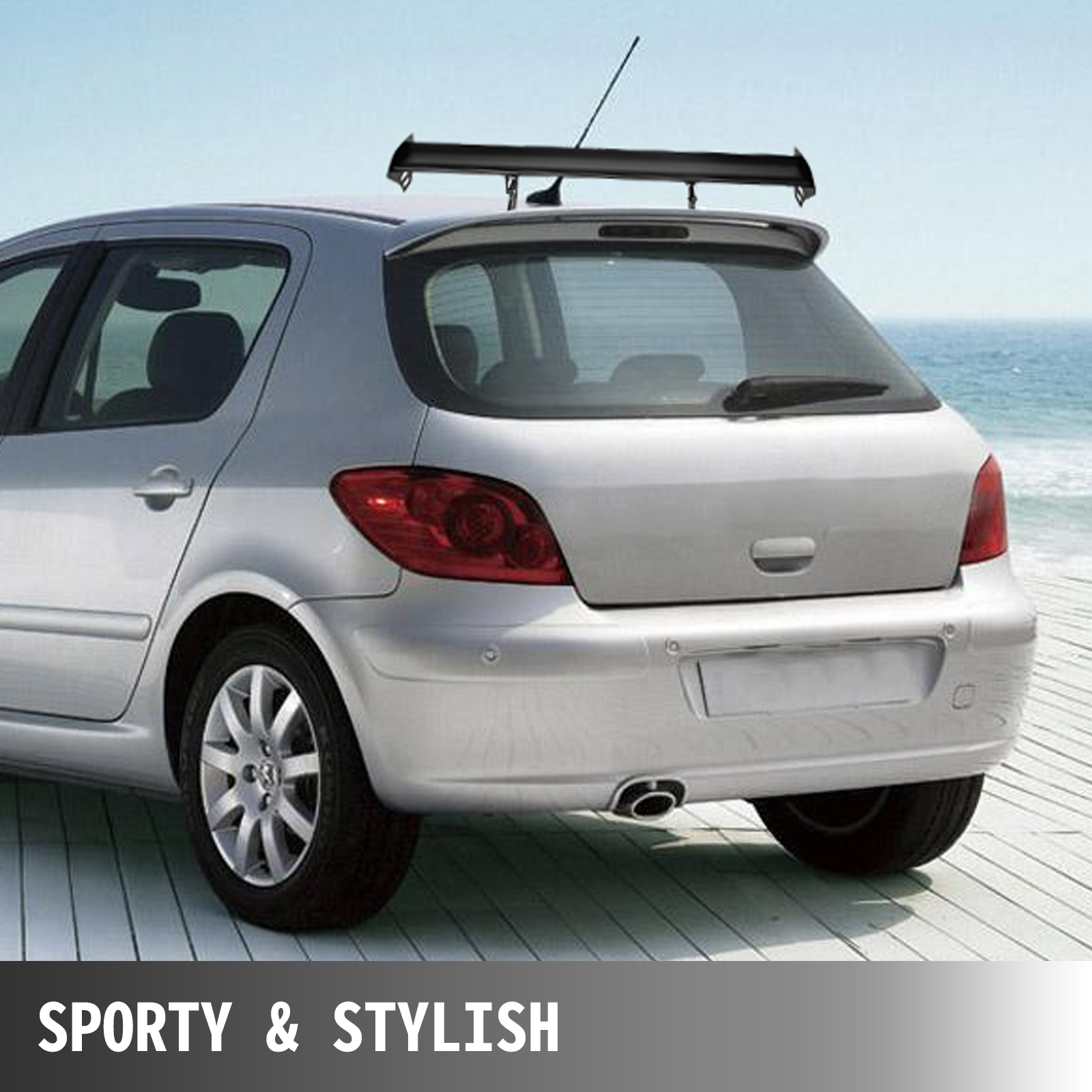 Universal GT Wing Spoiler 110CM Lightweight Aluminum Rear Spoiler Wing ...