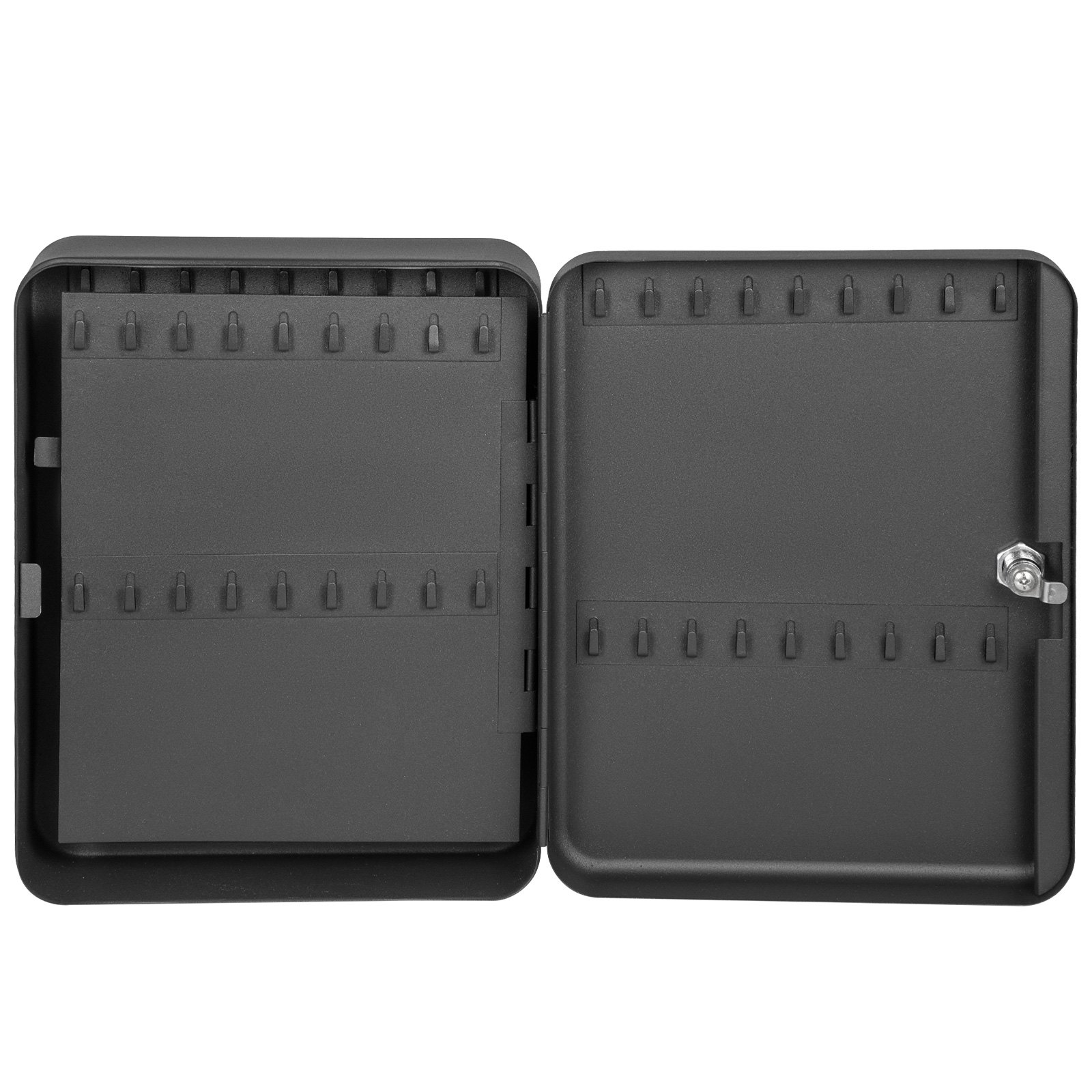 VEVOR Key Cabinet, 72 Position, Q235 Steel Key Lock Box with 72 Key ...
