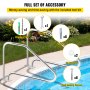 Vevor Swimming Pool Handrail Ladder Handrail Stainless Steel Rail W ...