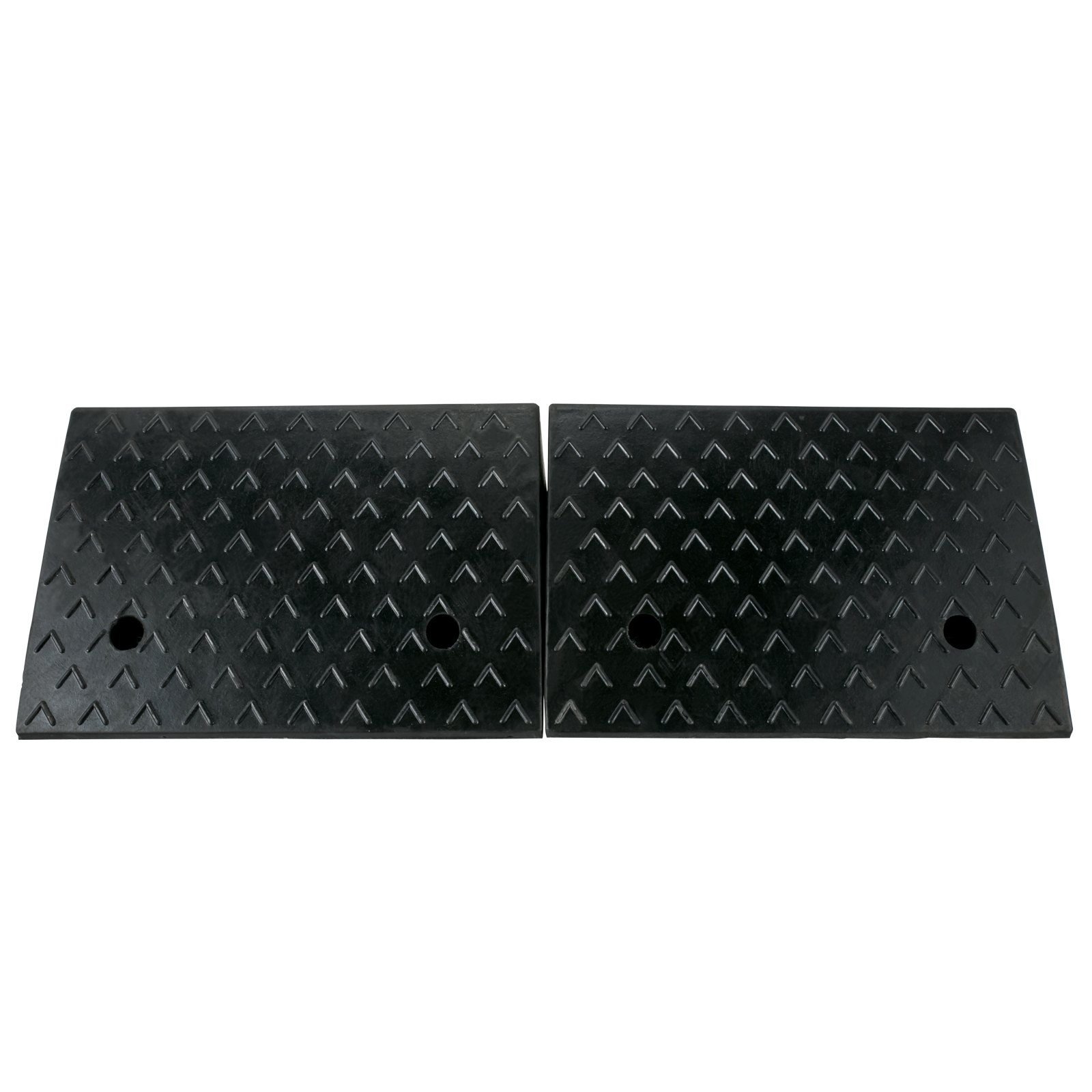 VEVOR Rubber Curb Ramp, 5" Rise Height 2 Pack, Heavy-Duty 6800 lbs/3 T ...