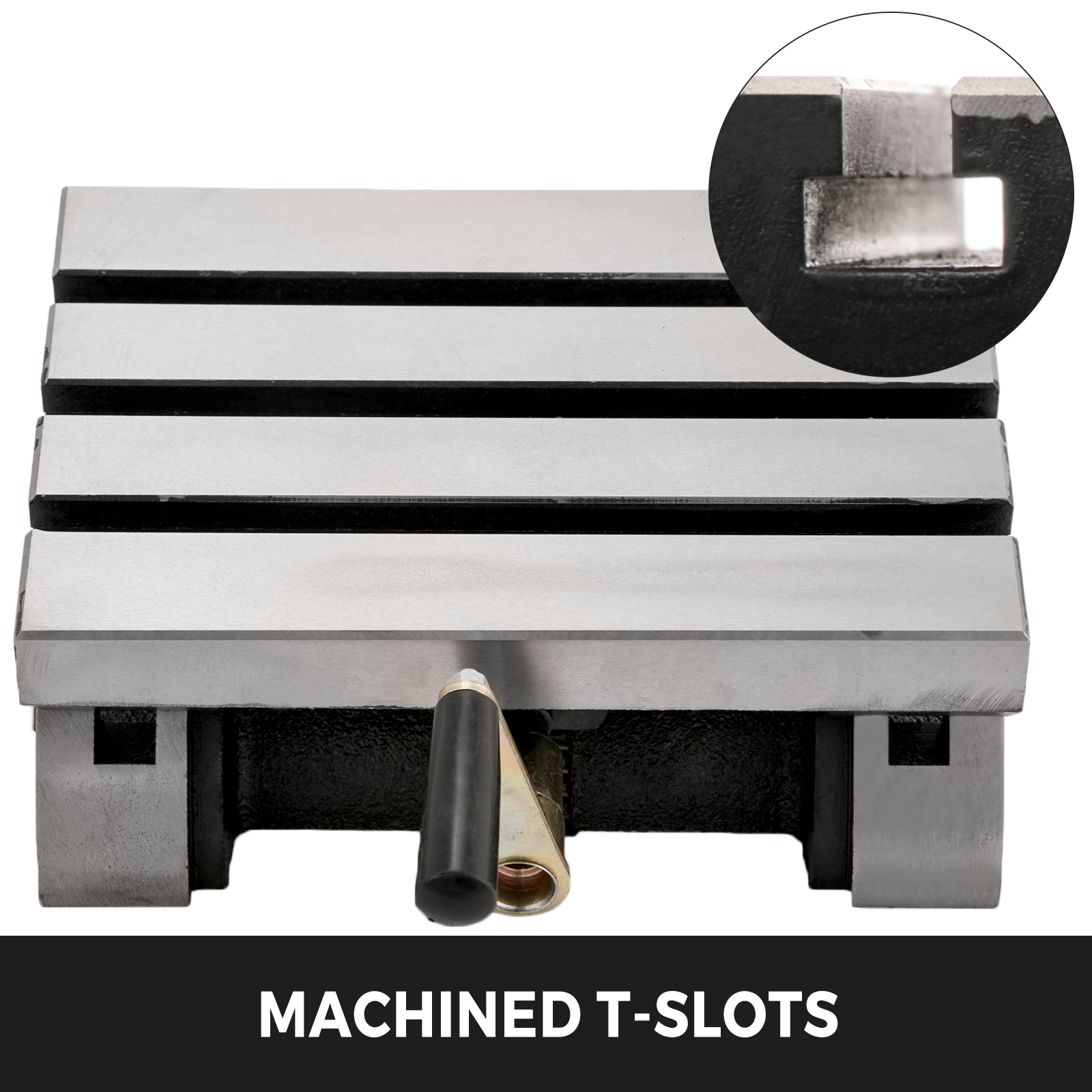 VEVOR Tilting Milling Table 10x7inch Tilting Angle Milling Machine 0-45 ...