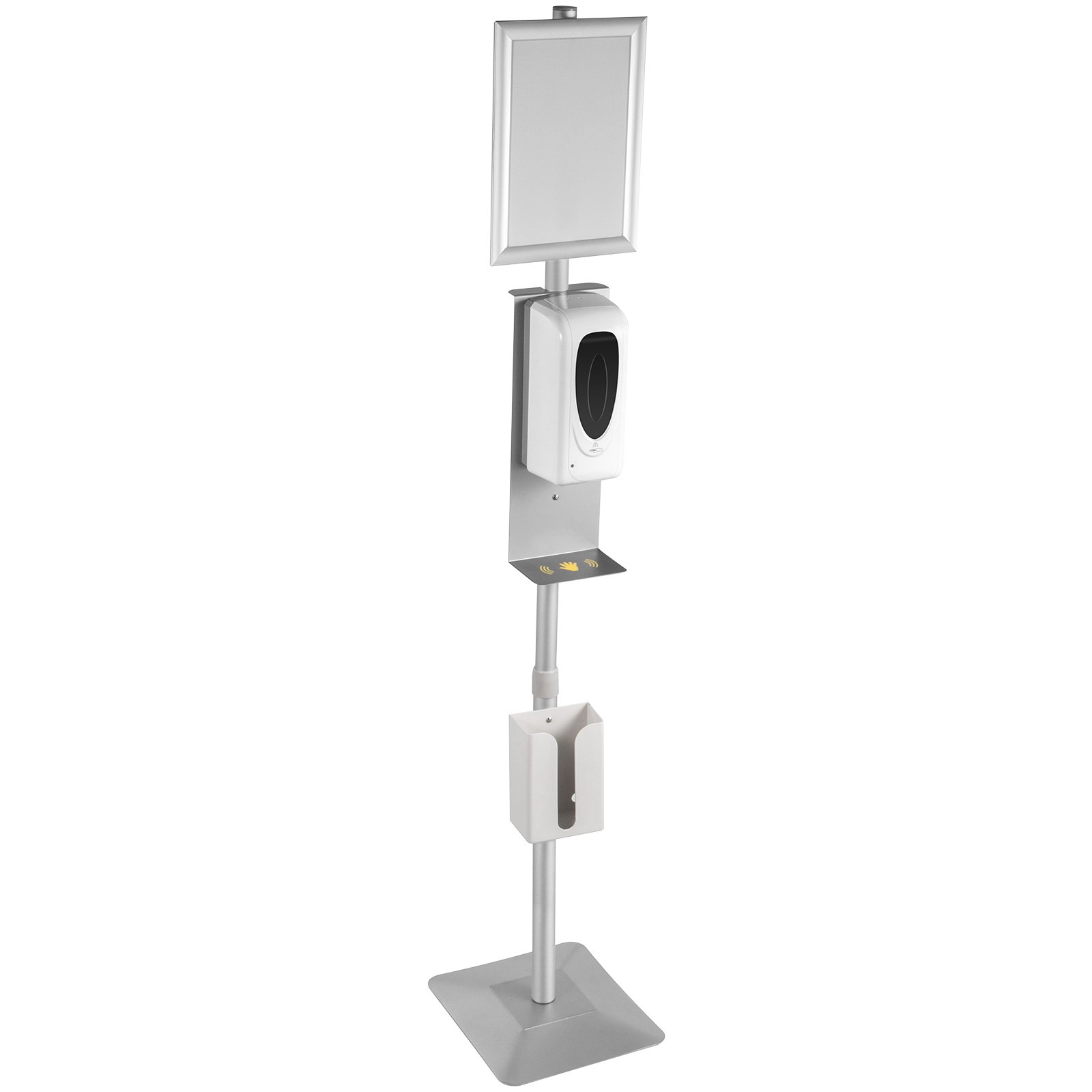 VEVOR Automatic Hand Dispenser Stand 1000ml Infrared Sensing Dispenser ...