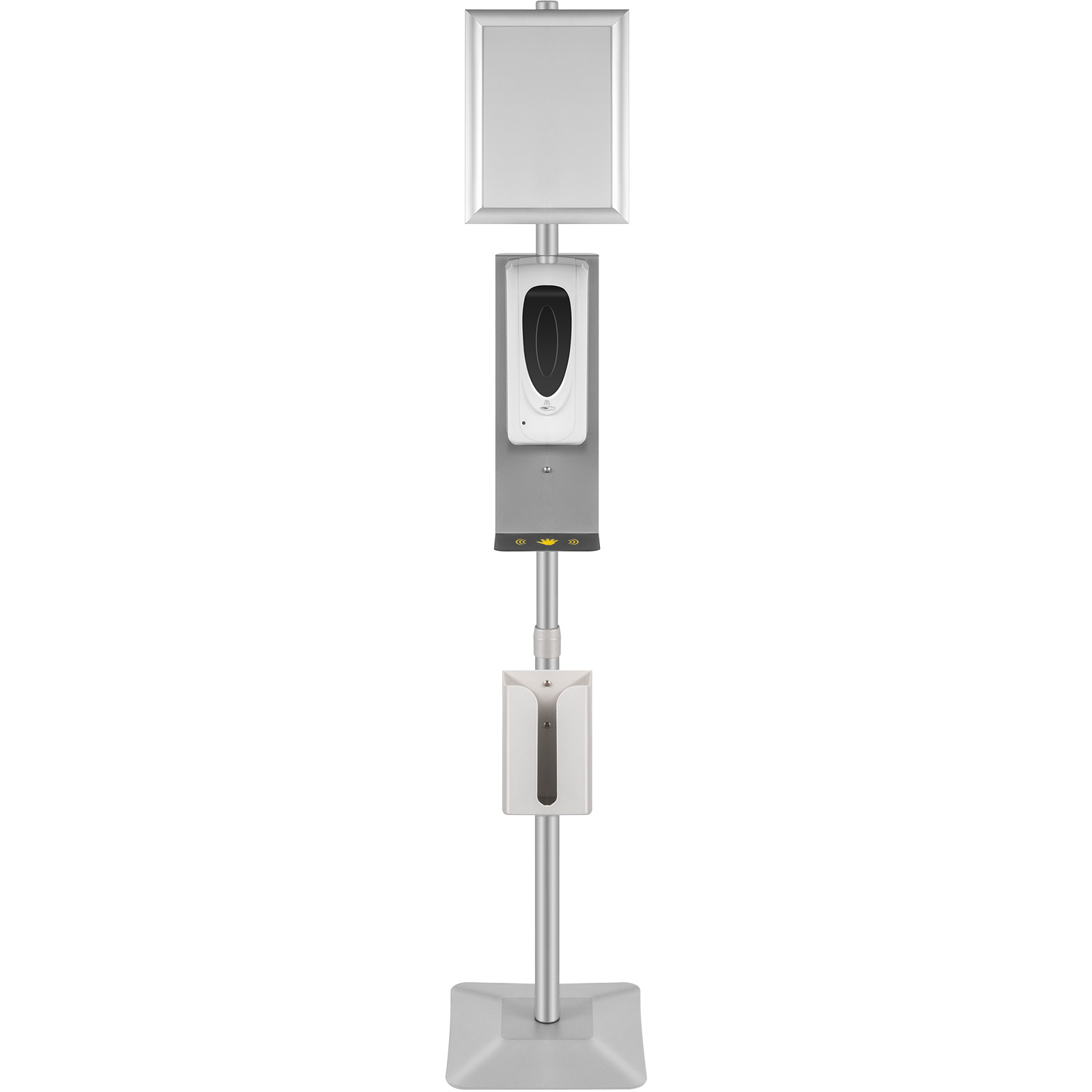 VEVOR Automatic Hand Dispenser Stand 1000ml Infrared Sensing Dispenser ...