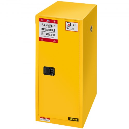VEVOR Safety Cabinet for Flammable Liquids Single door and Manual Close ...