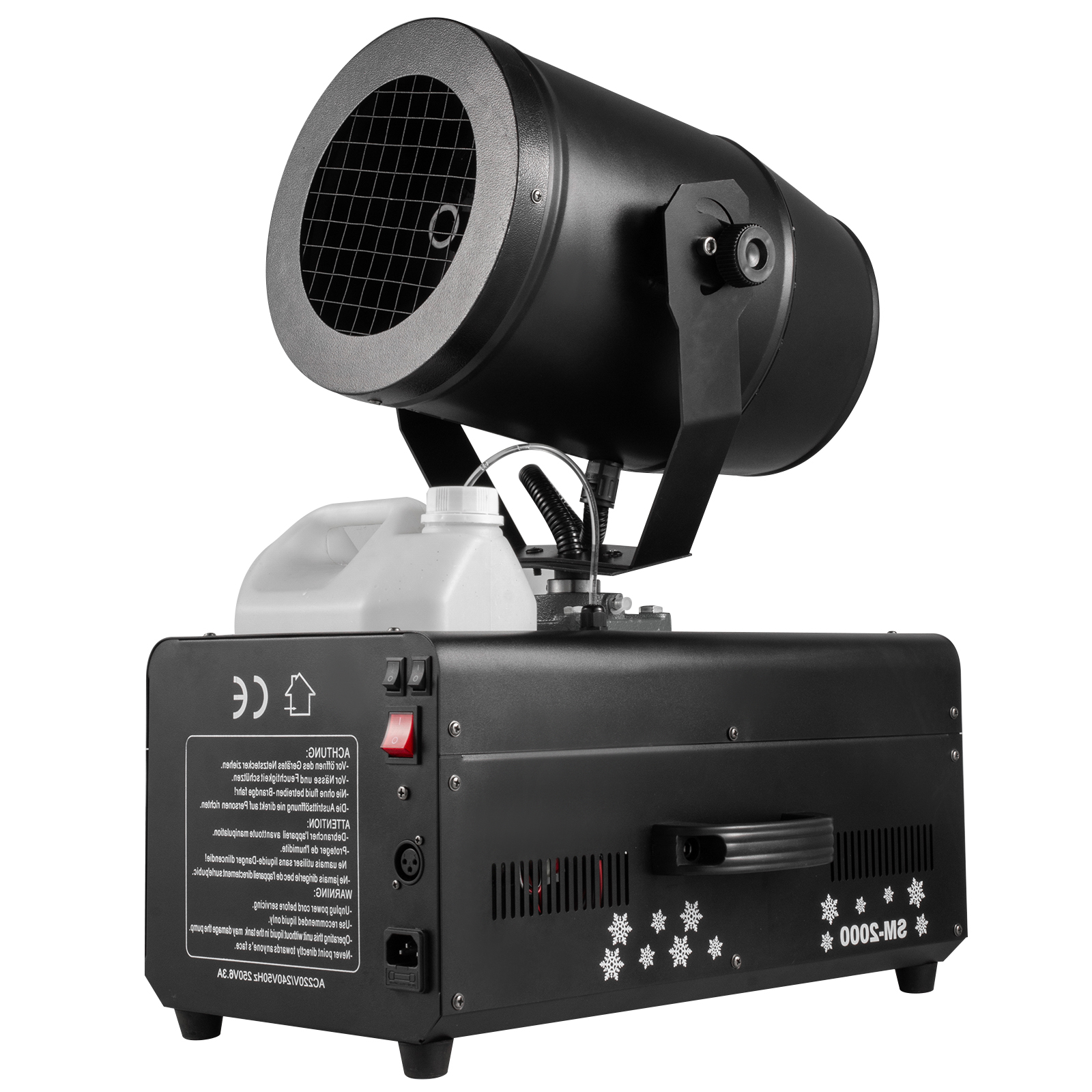 Snow Machine Snowflake Maker Foggy Producer 2000w High Output 2000w ...