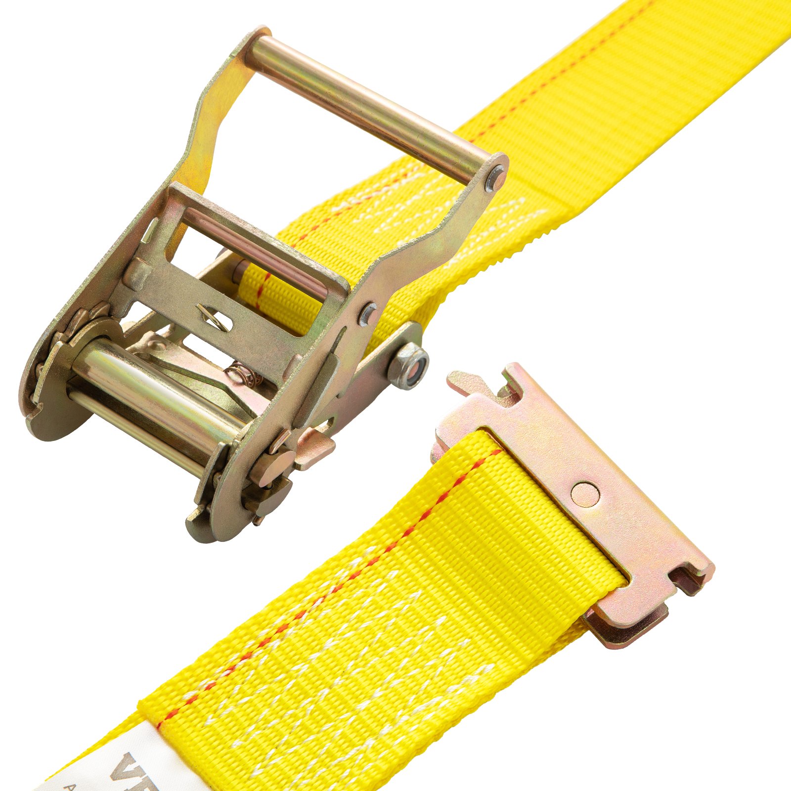 VEVOR E-Track Ratchet Strap, 10 Pack 2" x 12' E Track Straps 4400 lbs ...