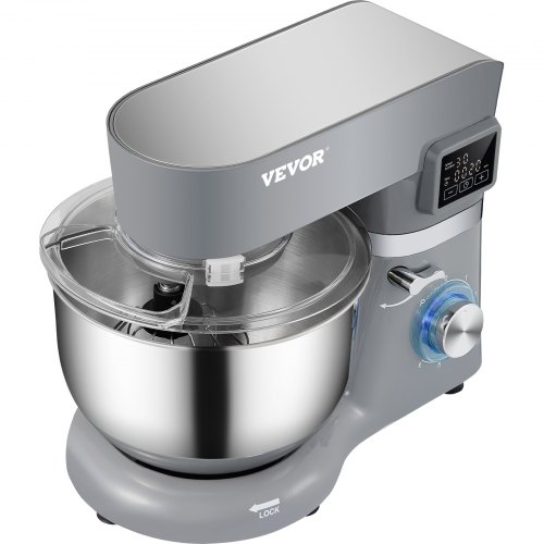 VEVOR Stand Mixer, 660W Electric Dough Mixer with 6 Speeds LCD Screen ...