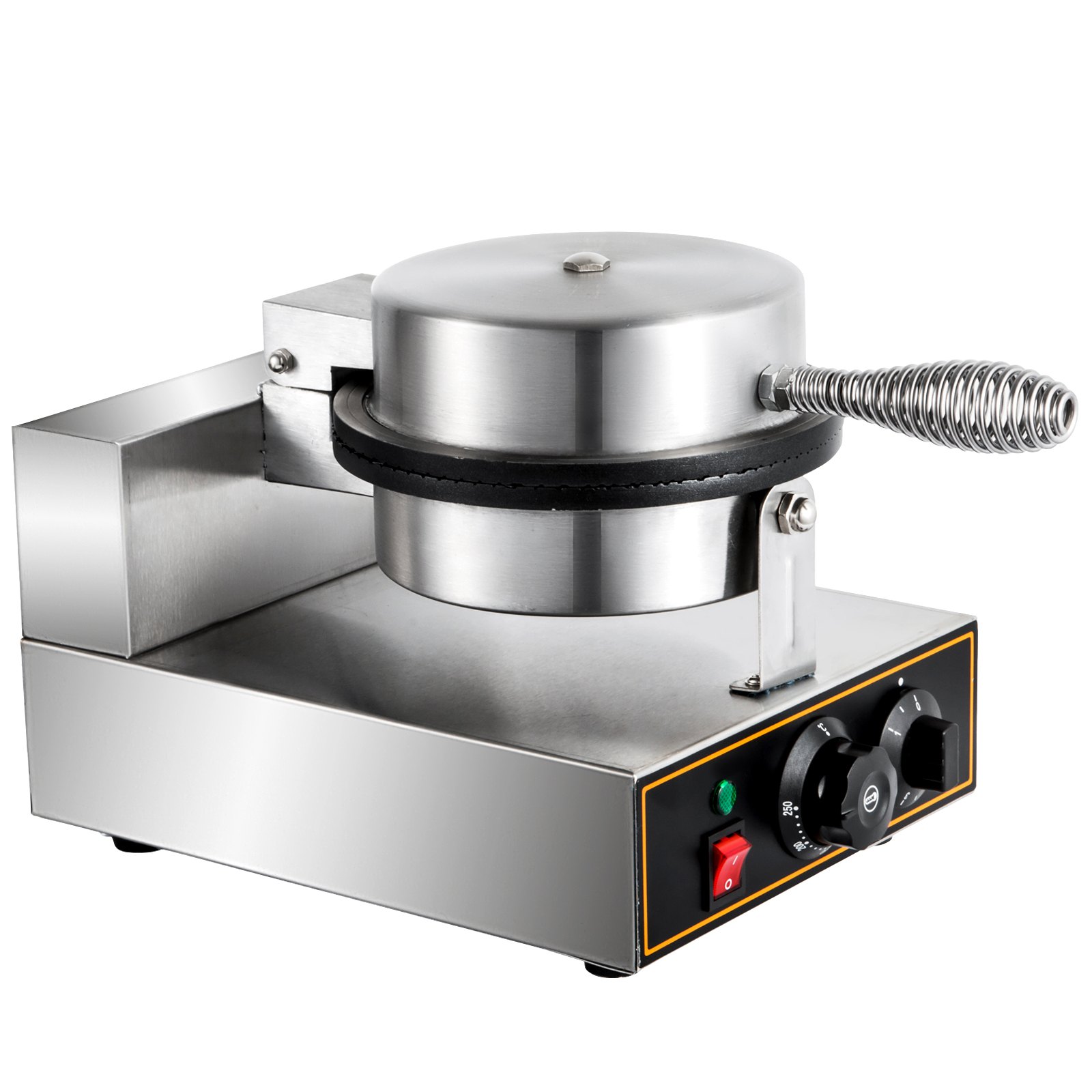 VEVOR Electric Ice Cream Cone Maker 1200W Commercial Waffle Cone ...