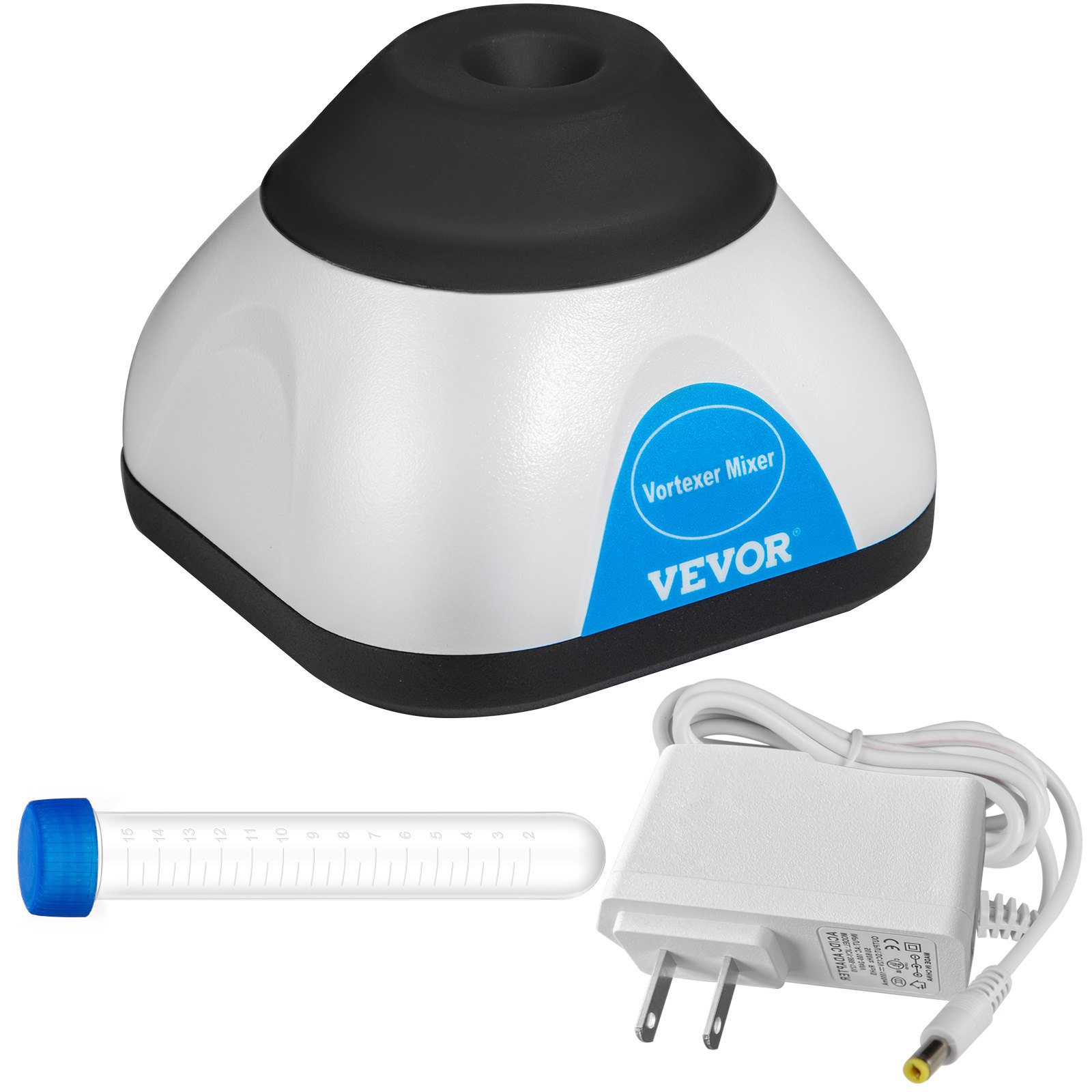 VEVOR Vortex Mixer, 3000RPM Mini Vortex Mixer Shaker, Touch Function ...