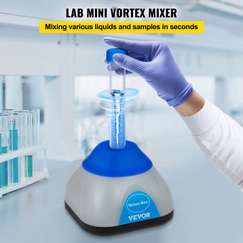 Vevor Mini Vortex Mixer Lab Vortex Mixer Shaker 3000rpm 50ml For Lab ...