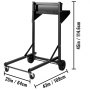 VEVOR Boat Motor Stand, 300 LBS Outboard Motor Carrier, 135 KG Outboard ...
