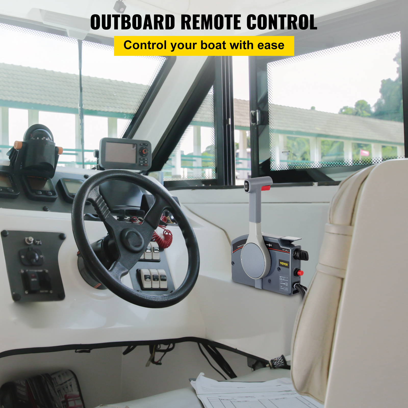 703-48205 Boat Marine Outboard Remote Control Box For Yamaha Push ...