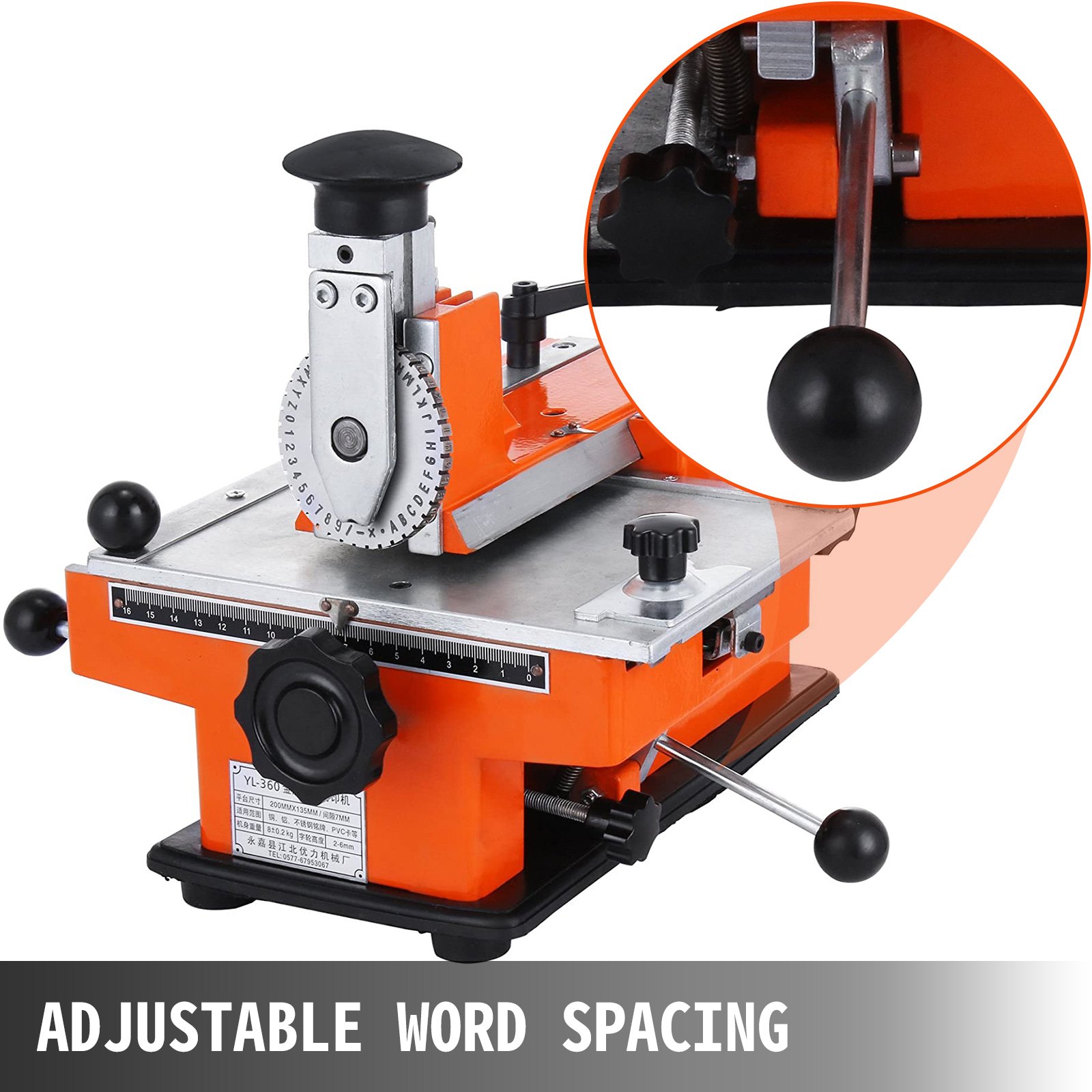 Embosser Stamping Machine Semi-auto Sheet 4mm Metal Marking Machine For ...