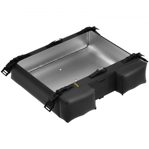 VEVOR T-Top Storage Bag, for 4 Type II Life Jackets, w/ a Boat Trash ...
