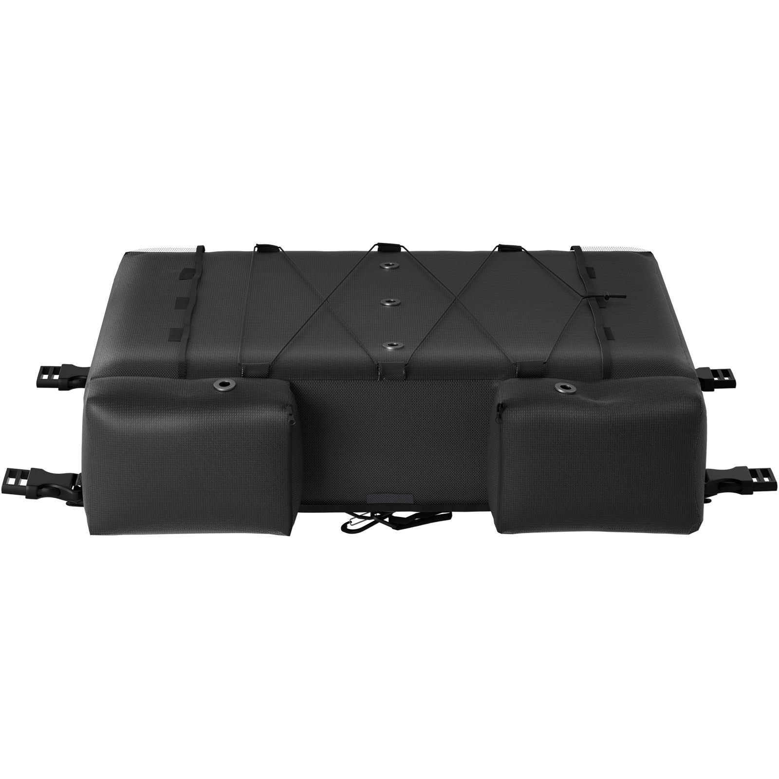 VEVOR T-Top Storage Bag, for 4 Type II Life Jackets, w/ a Boat Trash ...