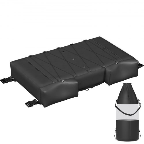 VEVOR T- Top Boat Storage Bag Bimini Top Storage Bag for 6 Type II Life ...