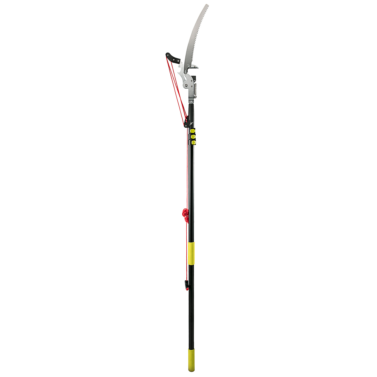 Vevor 5.4-17.7 Foot Extendable Tree Pruner/pole Saw With 3-sided Blade ...