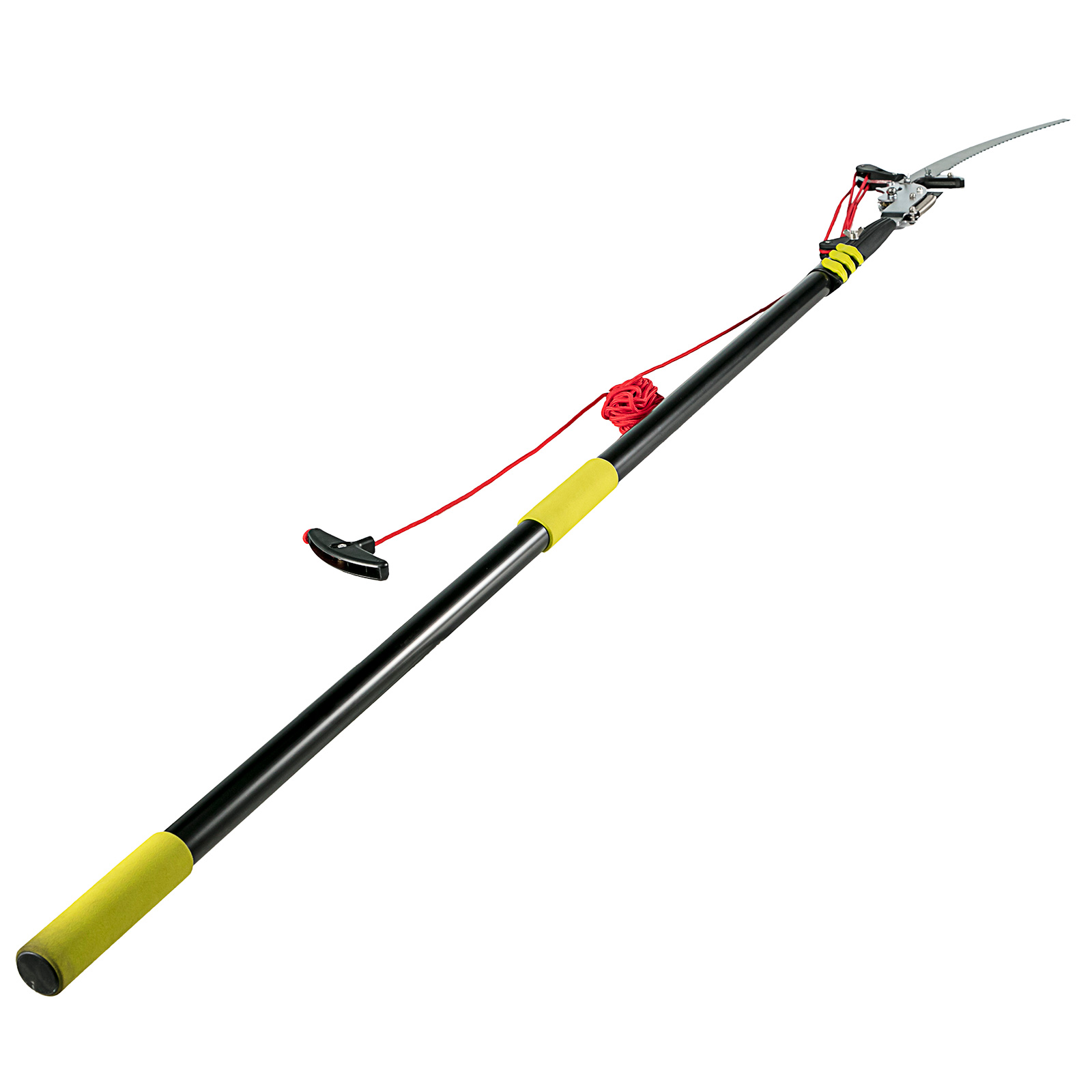 Vevor 5.4-17.7 Foot Extendable Tree Pruner/pole Saw With 3-sided Blade ...