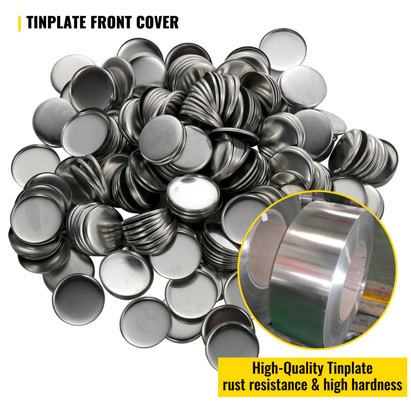 VEVOR Button Parts for Button Maker 500 Sets Button Badge Parts 32 mm ...
