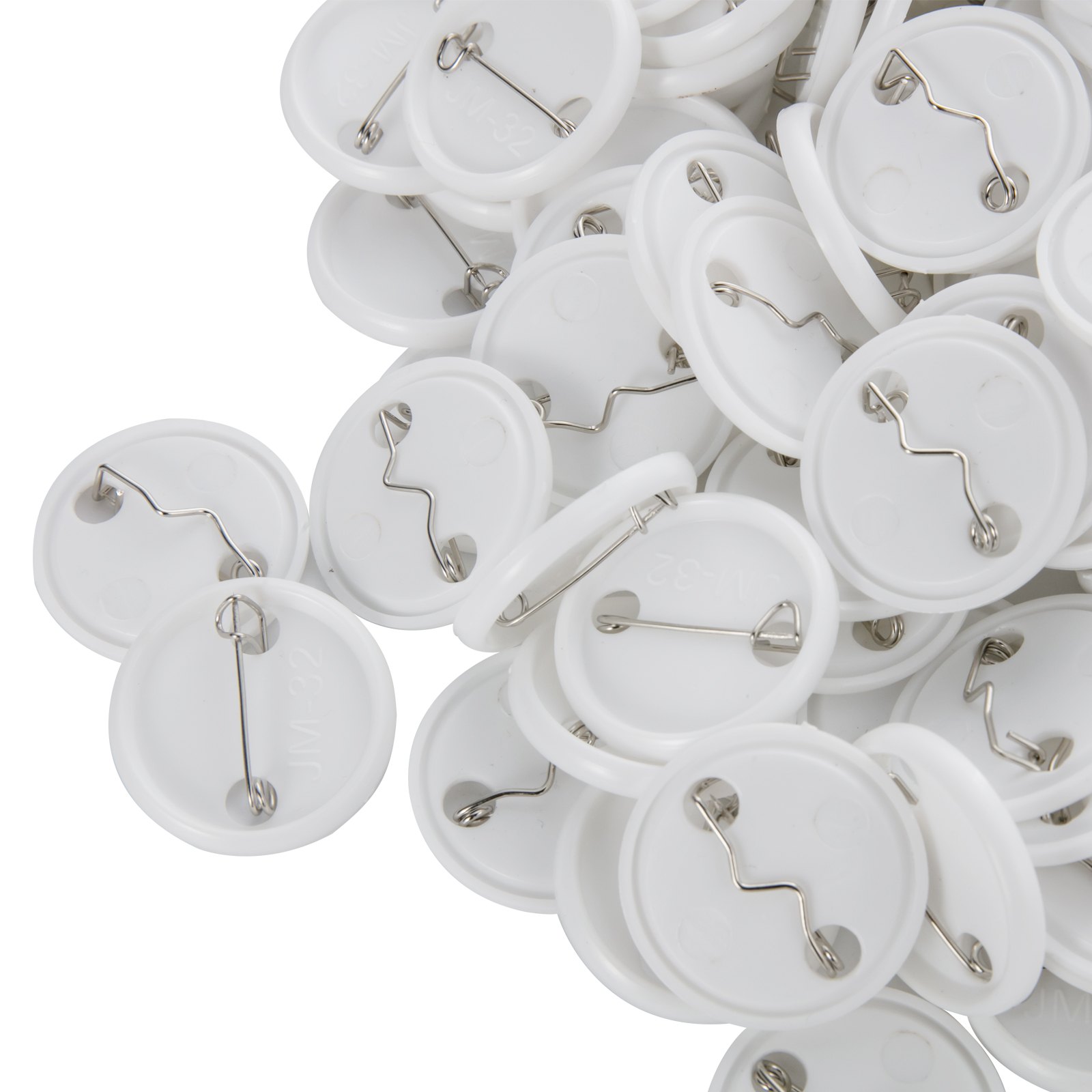 VEVOR Button Parts for Button Maker 500 Sets Button Badge Parts 32 mm ...