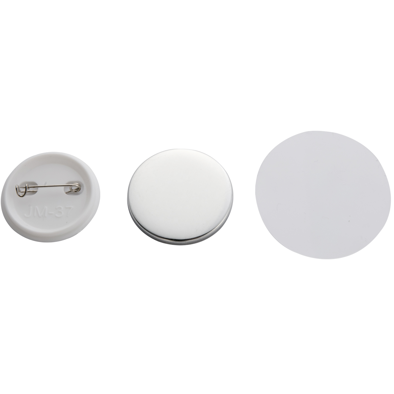 Vevor 1.5"/37 Mm Badge Button Pin Parts 500 Complete Sets Supplies ...