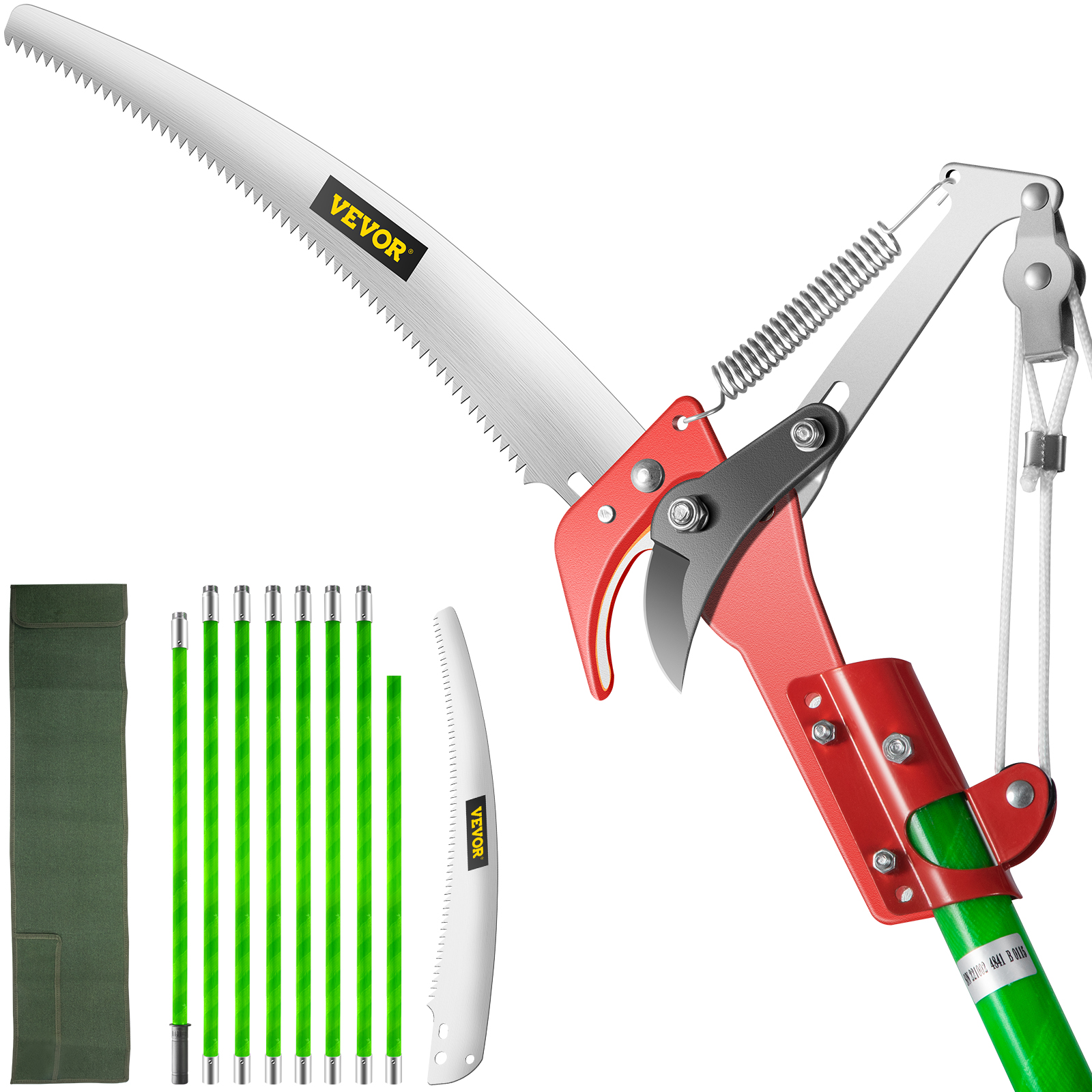 26ft Tree Pruner Pole Saw Tree Trimmer Saw Telescopic Tree Saw Shipping ...