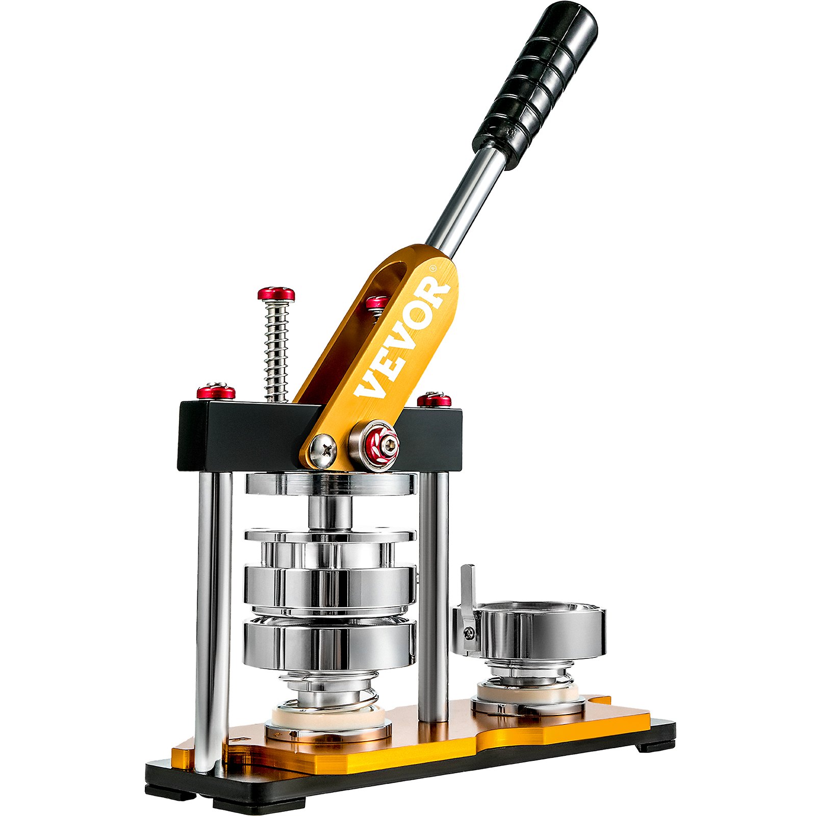 VEVOR Button Maker 75mm Rotate Button Maker 3inch Badge Maker Punch ...
