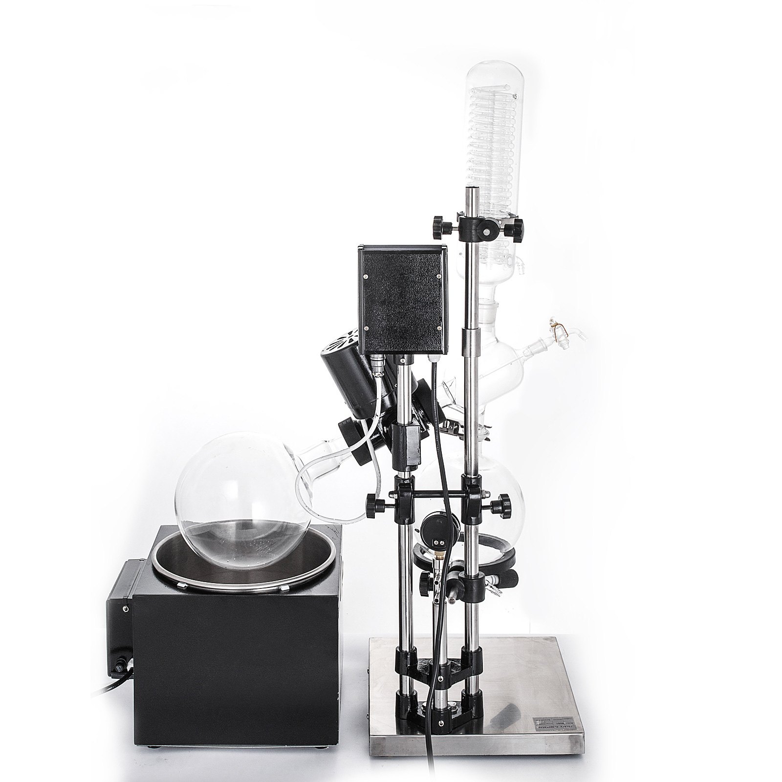 VEVOR VEVOR 5L Rotary Evaporator RotoVap - 180 Lab Rotary Evaporator RE ...