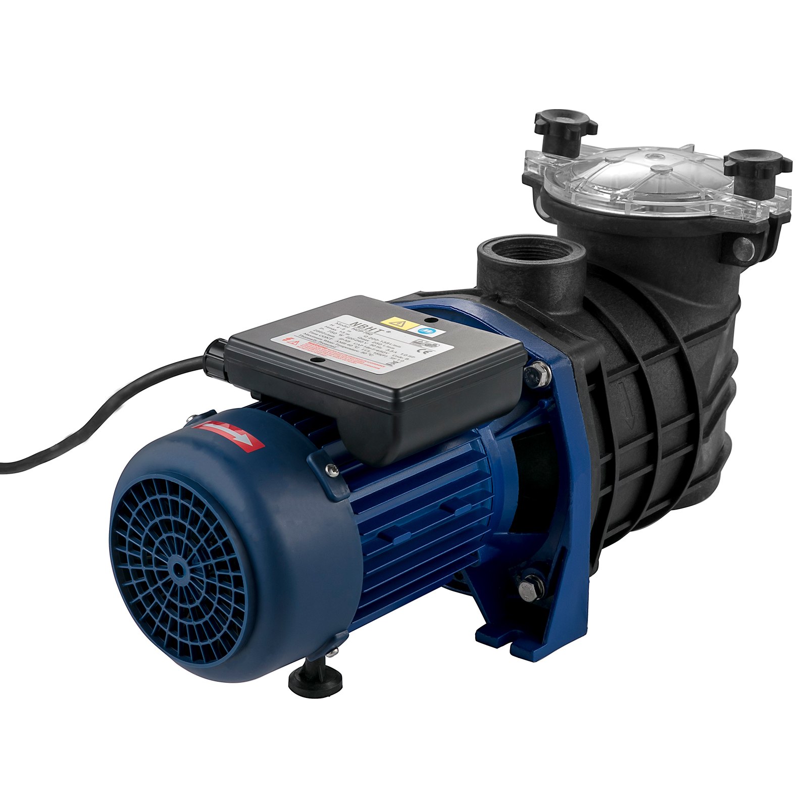 VEVOR VEVOR 1 HP Pool Pump, 18000 L/h 750W Pool Pump In/Ground Swimming ...