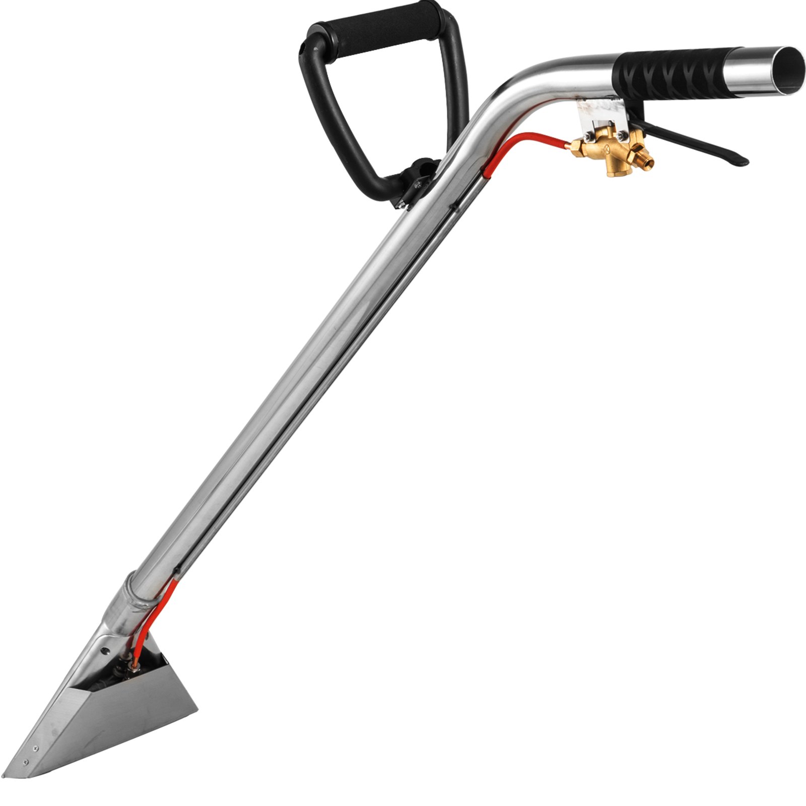 VEVOR Extractor Wand, 10" 2-Jet Upholstery Wand, Stainless Steel Carpet ...