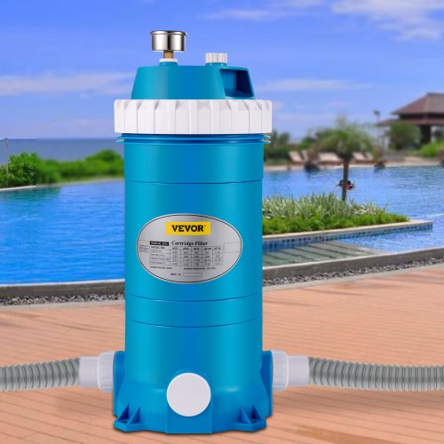 VEVOR Pool Cartridge Filter, 150Sq. Ft Filter Area Inground Pool Filter ...