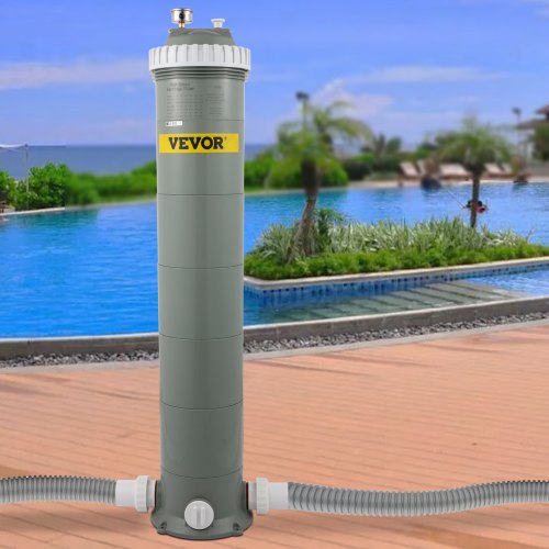 VEVOR Pool Cartridge Filter, 194Sq. Ft Filter Area Inground Pool Filter ...