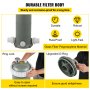 VEVOR Pool Cartridge Filter, 194Sq. Ft Filter Area Inground Pool Filter ...